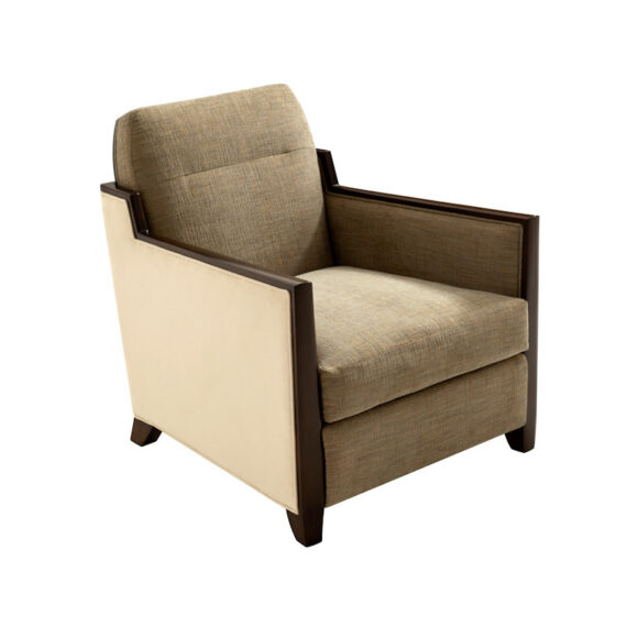 Turn Around Swivel Club Chair by Damian Jones, Rivet - R HUGHES