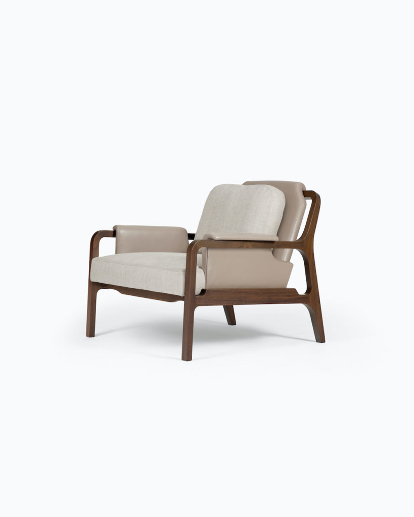 Fergus Lounge Chair - R HUGHES