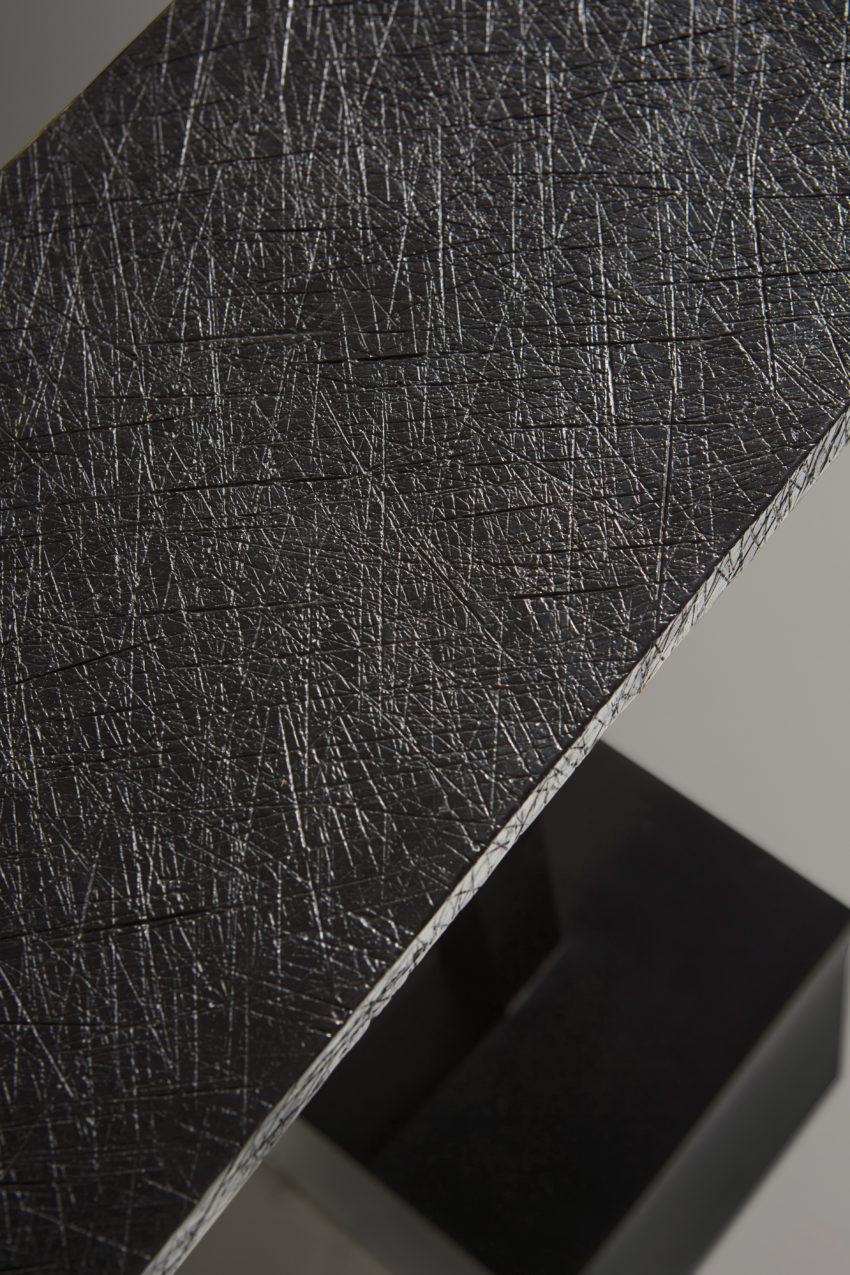 Block Arm Table - R HUGHES