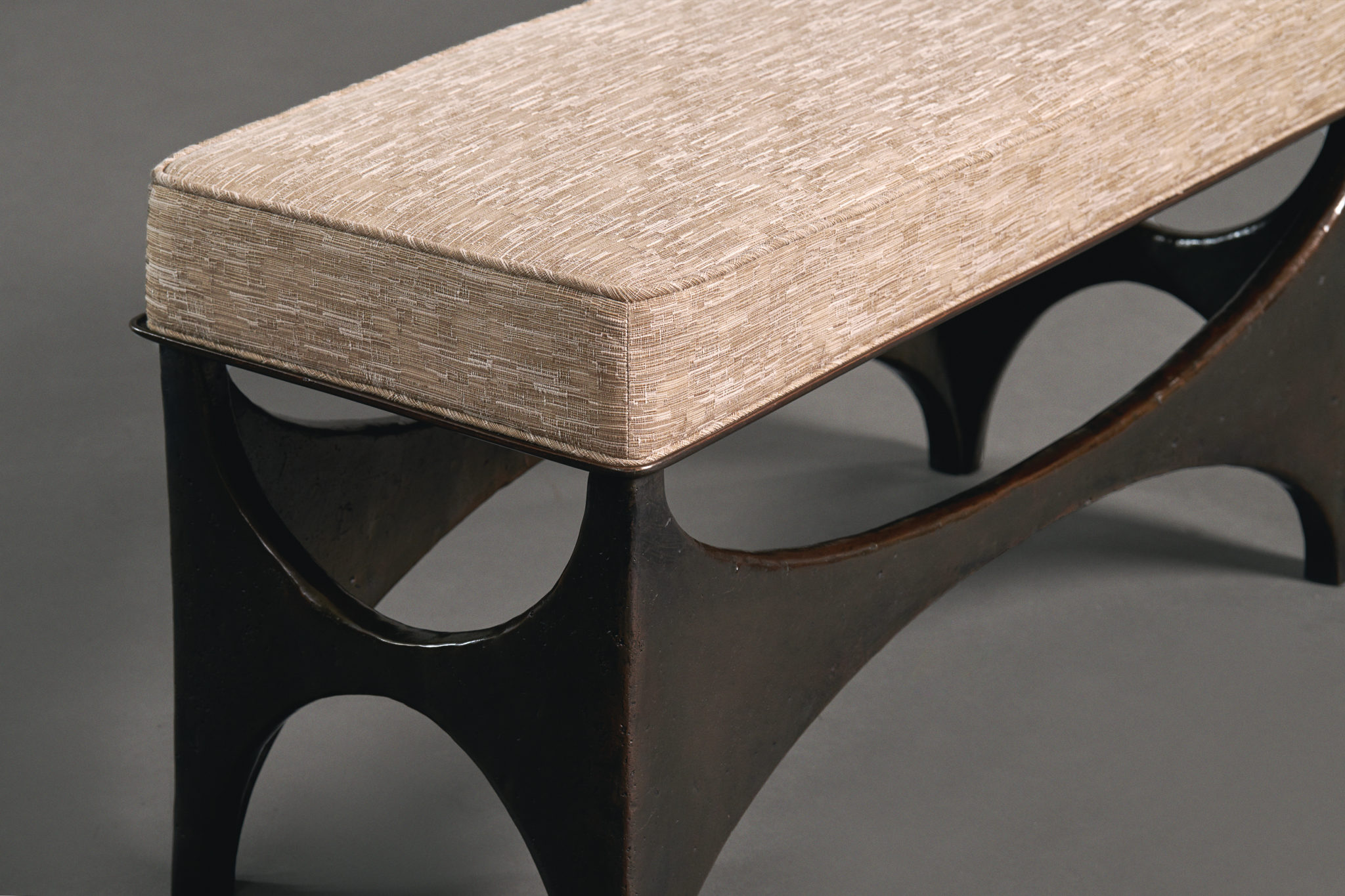 Fan Ottoman - R HUGHES