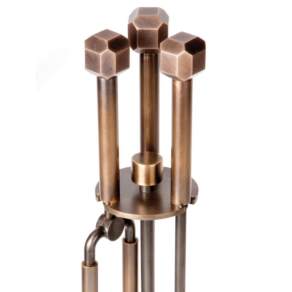 Teton Fire Stool Set - R HUGHES