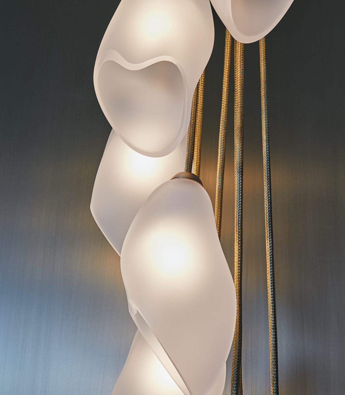 Moon Orchid - Cascading Chandelier - R HUGHES