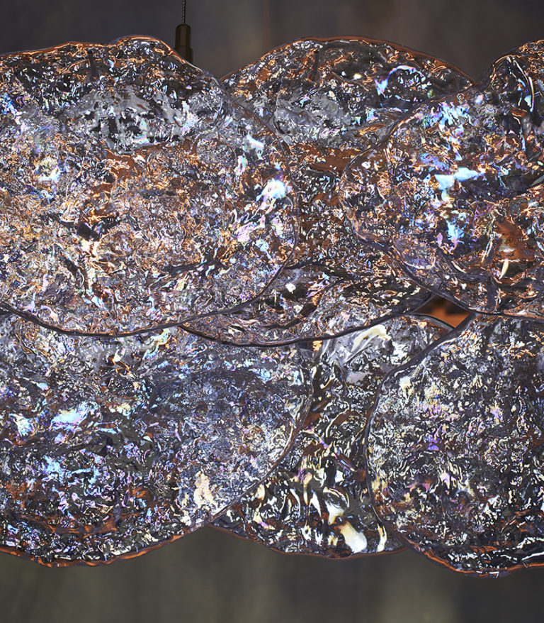 Rock Edge Chandelier - R HUGHES