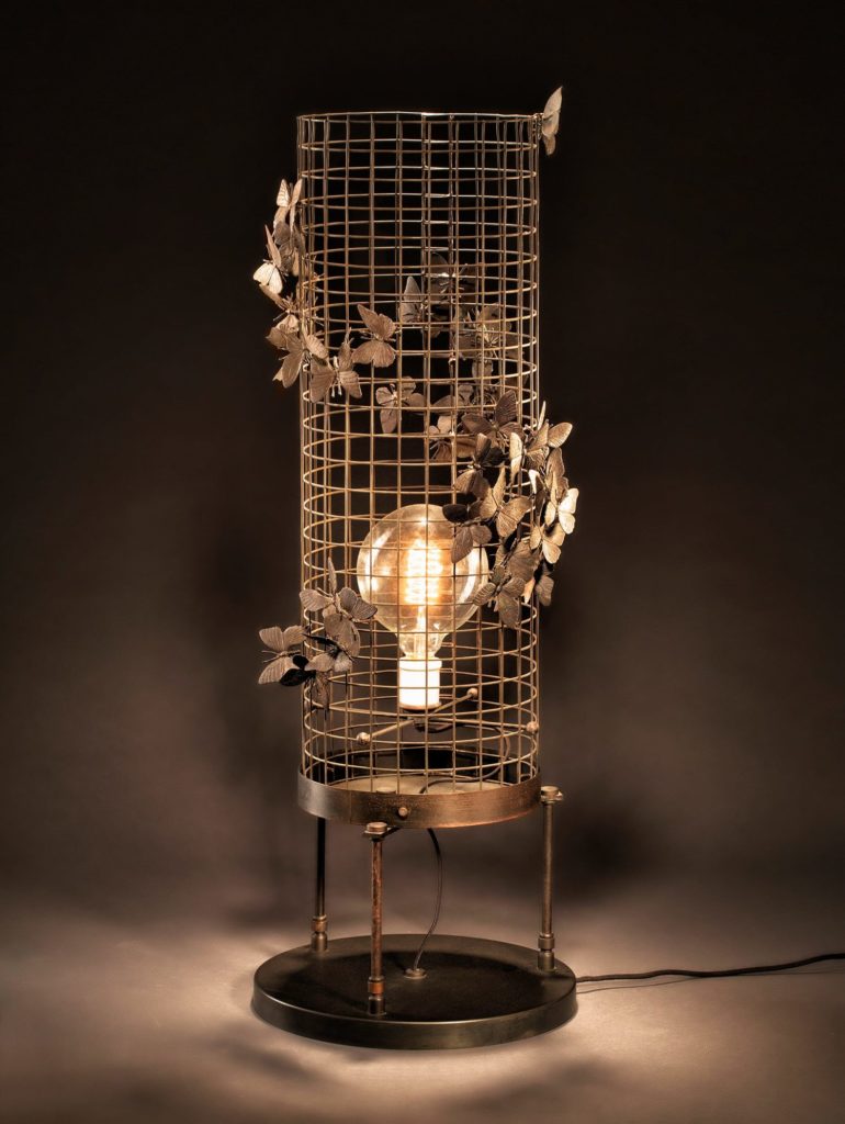 Haunt Cage Lamp - R HUGHES