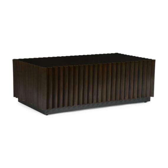 Corrugated Cocktail Table - R HUGHES
