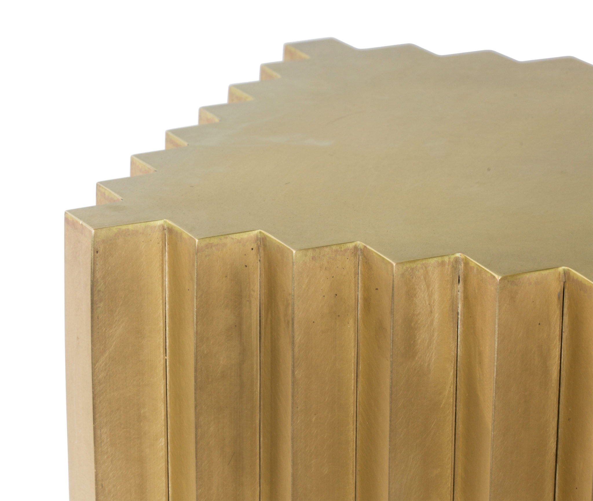 Corrugated Side Table - R HUGHES