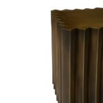 Corrugated Side Table - R HUGHES