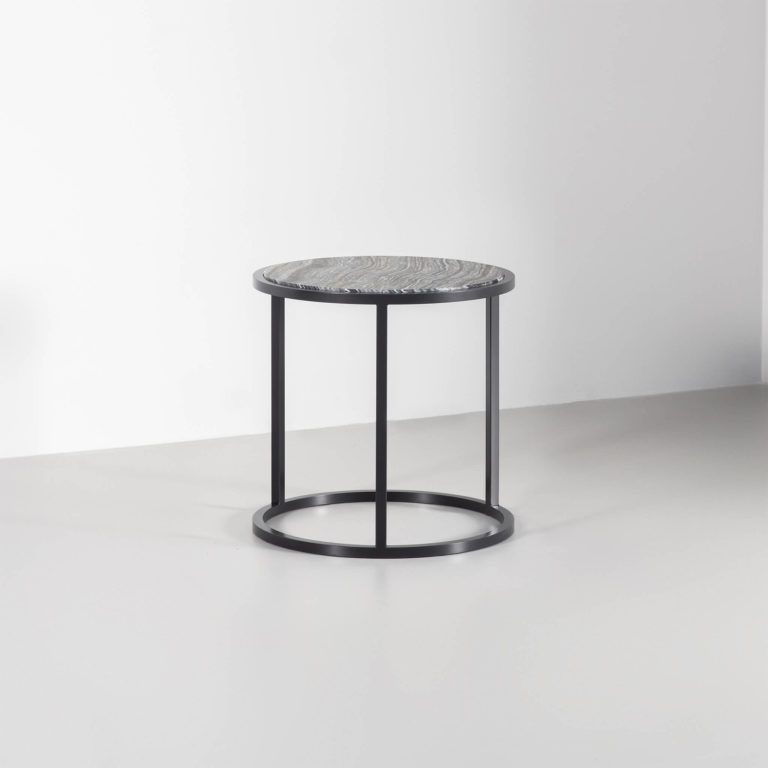 Siena Round Side Table - R HUGHES