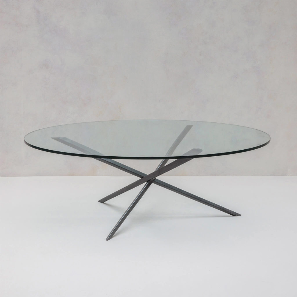 Corrugated Cocktail Table - R HUGHES
