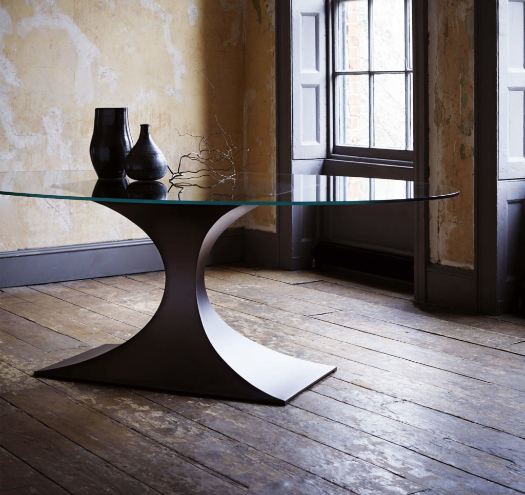 CAPRICORN OVAL DINING TABLE - R HUGHES