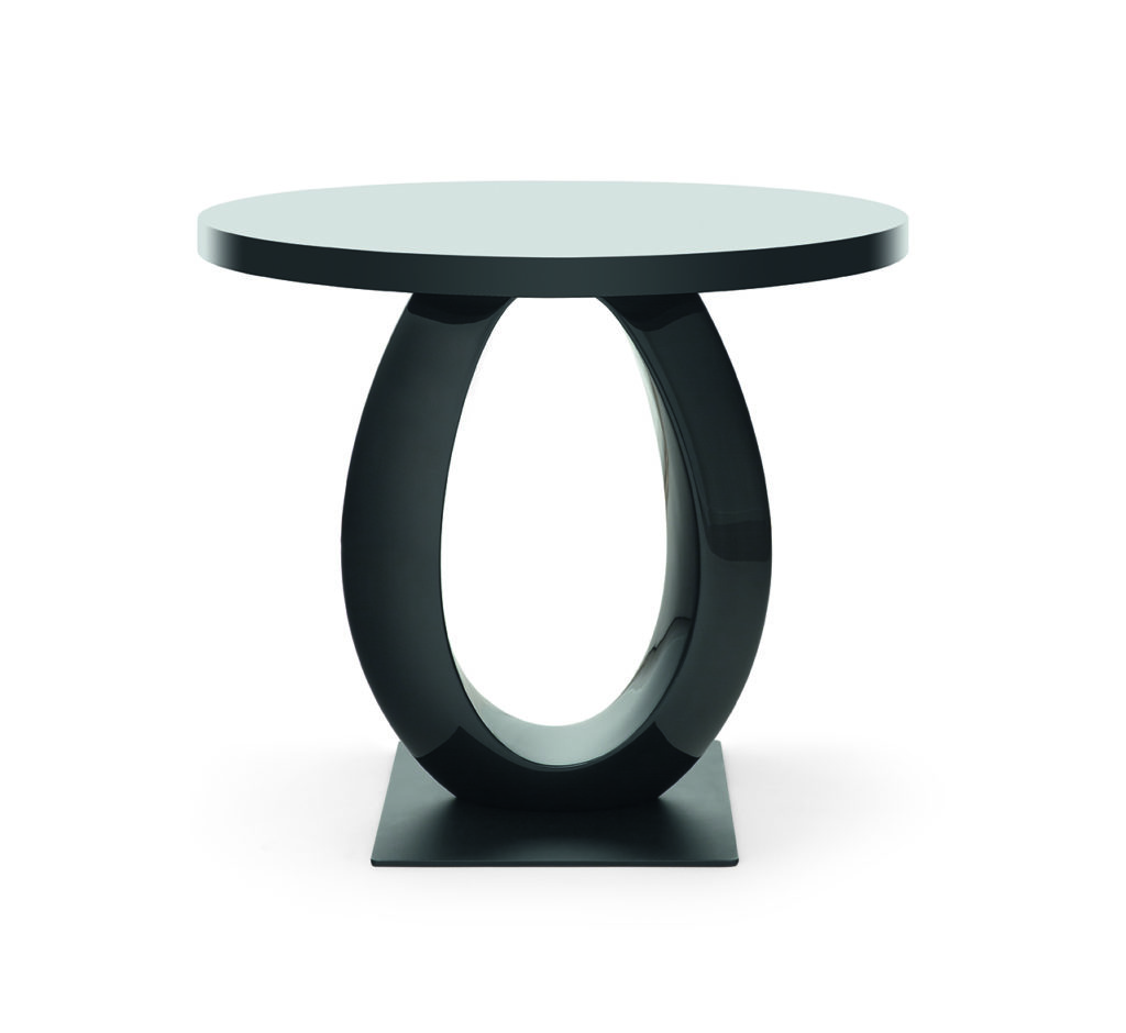 Dalia Noir Side Table - R HUGHES