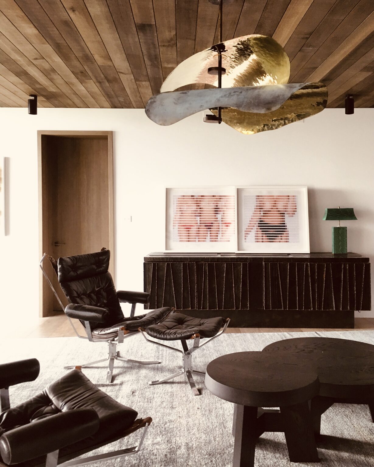 Floppy Hat Chandelier by Dylan Farrell - R HUGHES