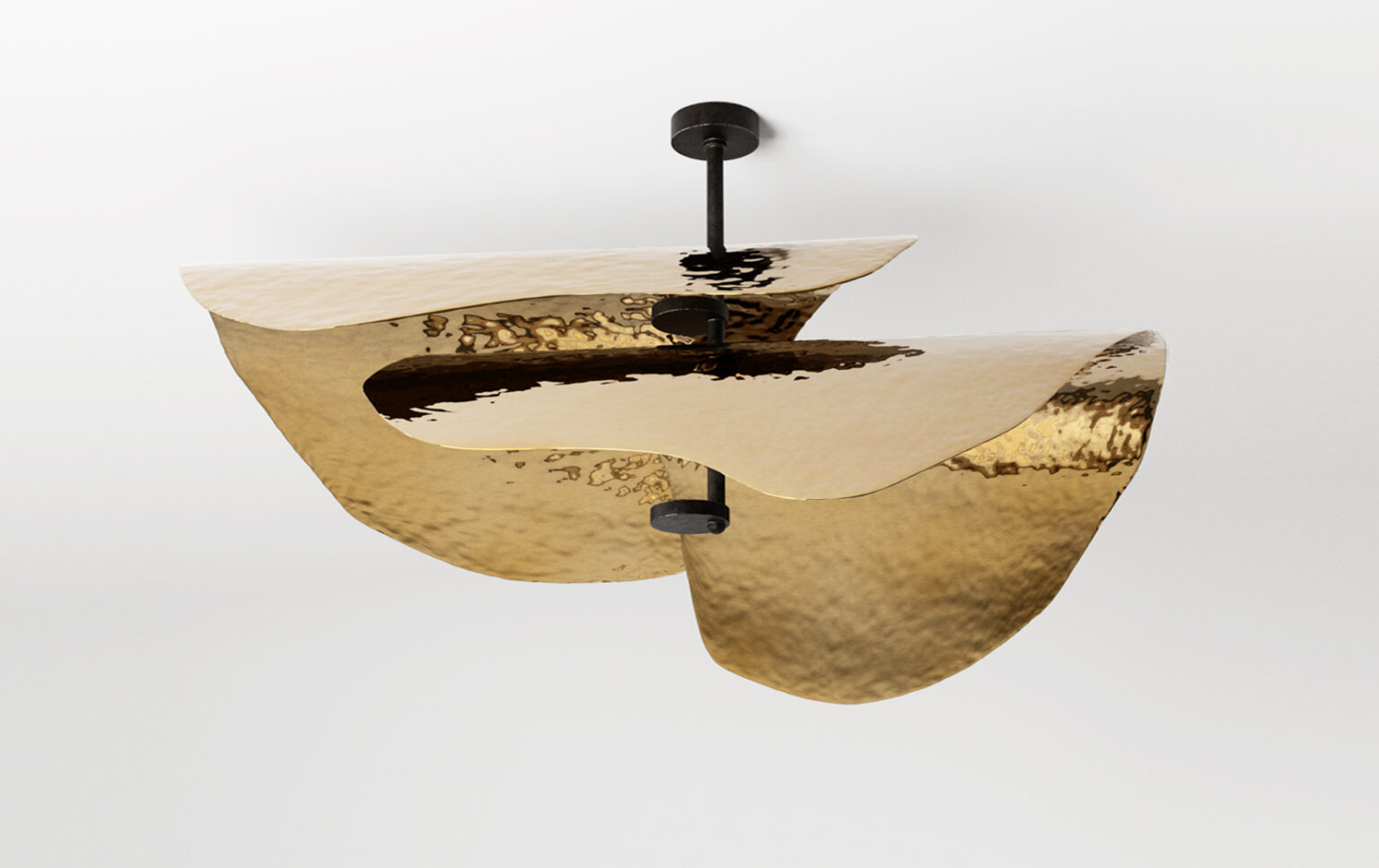 Floppy Hat Chandelier by Dylan Farrell - R HUGHES