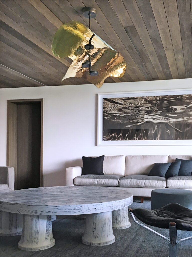 Floppy Hat Chandelier by Dylan Farrell - R HUGHES