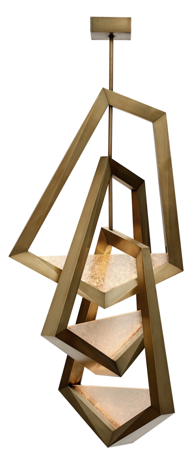 Floppy Hat Chandelier by Dylan Farrell - R HUGHES