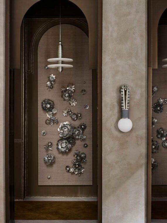 TALISMAN: LOOP SCONCE - R HUGHES