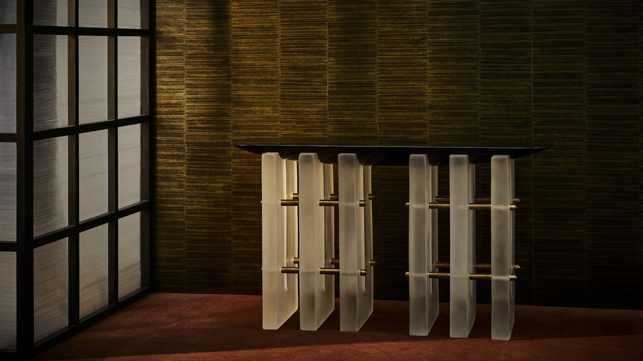 SEGMENT: SIDE TABLE - R HUGHES