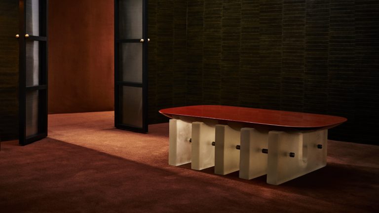 SEGMENT: SIDE TABLE - R HUGHES