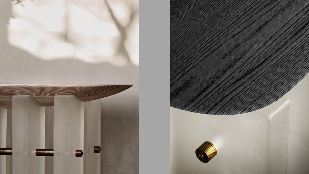 SEGMENT: SIDE TABLE - R HUGHES