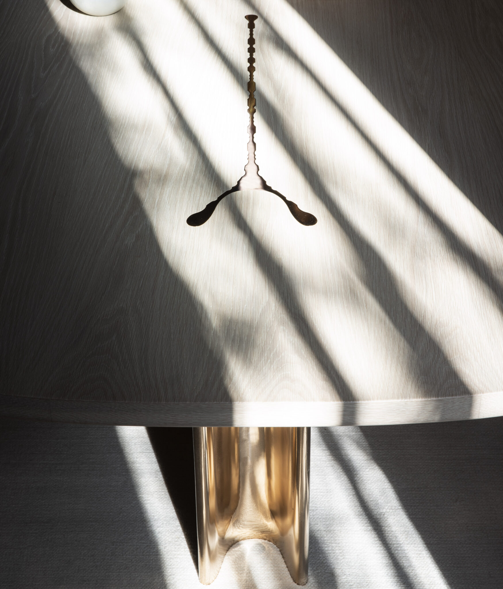 Tributary Dining Table with Inlay - R HUGHES