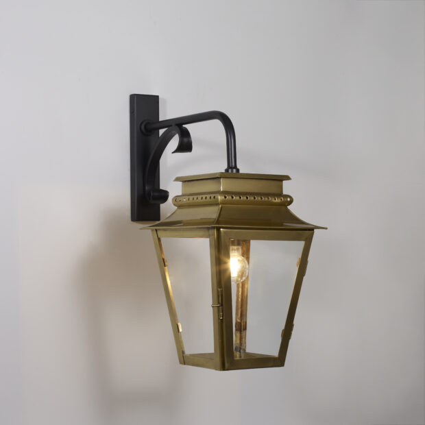 Zeus Hanging Lantern On Bracket, Small - R HUGHES
