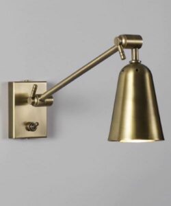 Dido Single Arm Wall Light, With Switch - R HUGHES