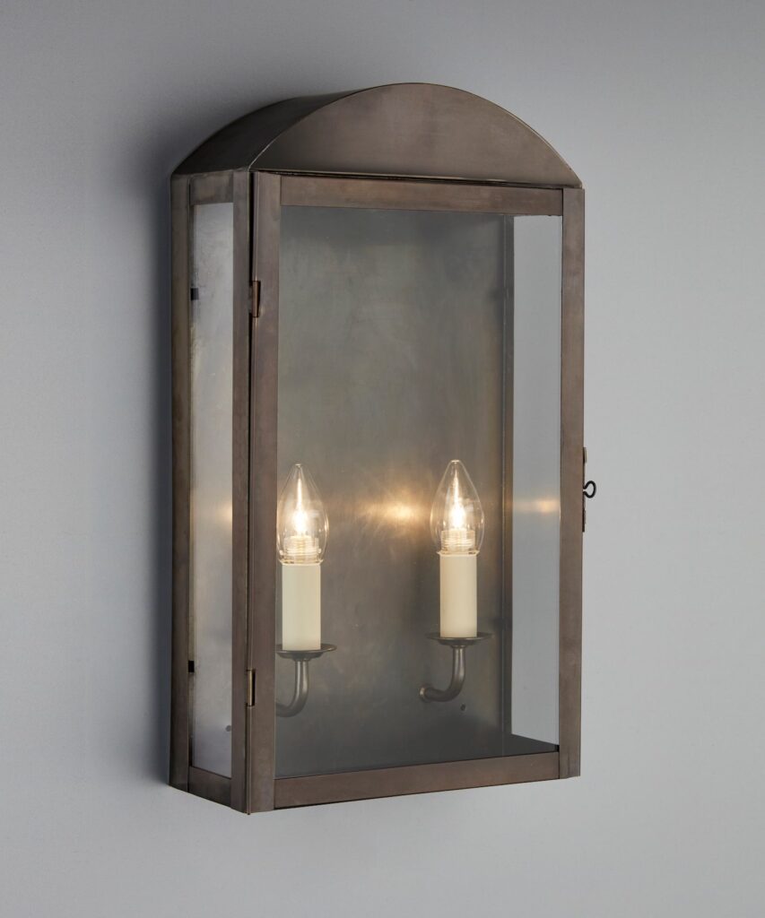 Dome Top Wall Lantern Large - R HUGHES