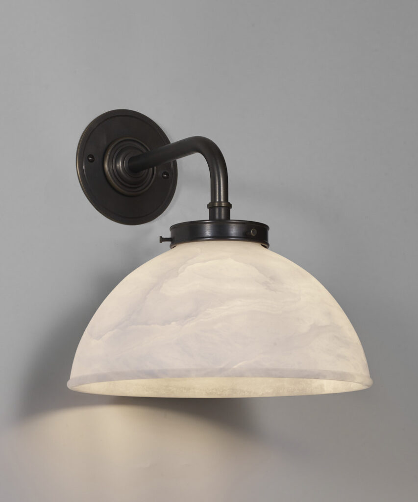 Tiber Wall Light Alabaster - R HUGHES
