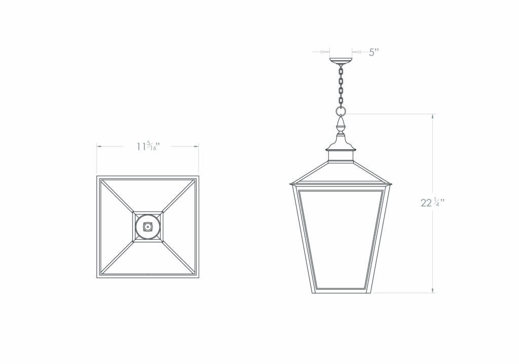 Roswell Flushmount - R HUGHES