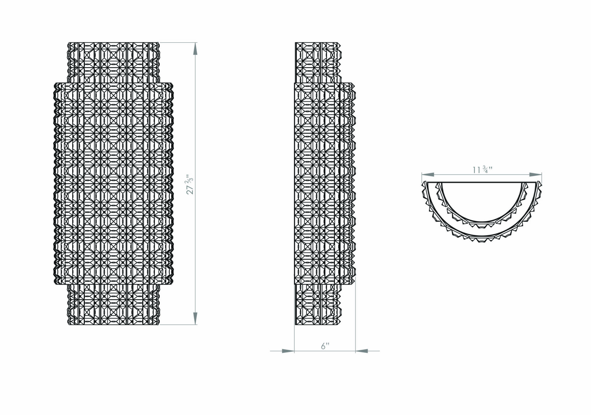 Cinema Wall Light, Double - R HUGHES