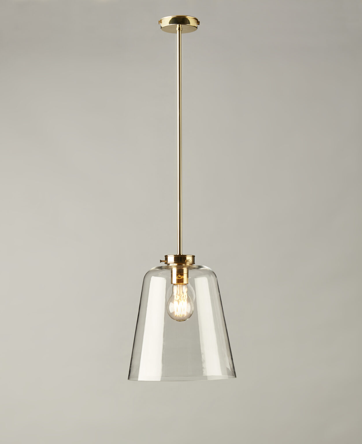 Glass Bell Shade, Large - R HUGHES