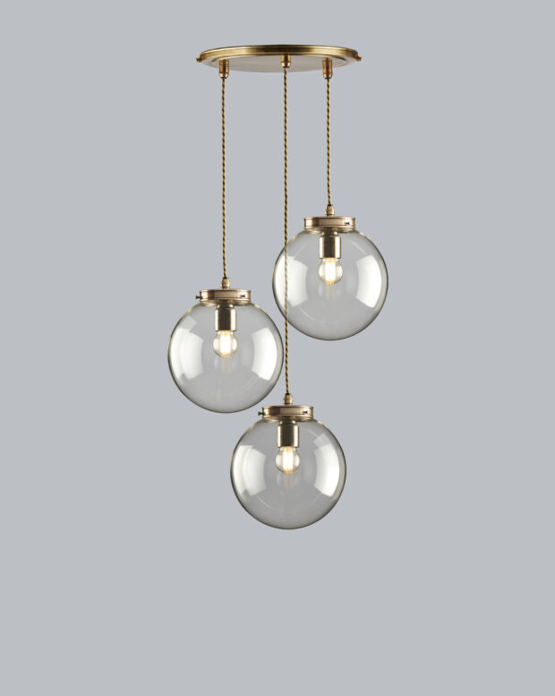 Palantir 3 Light Globe Cluster - R HUGHES