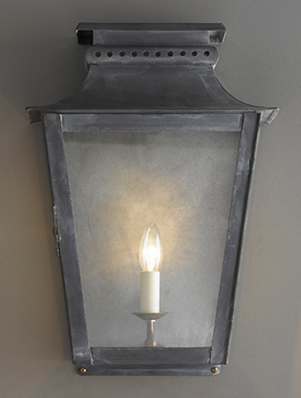 Zeus Wall Lantern, Large - R HUGHES