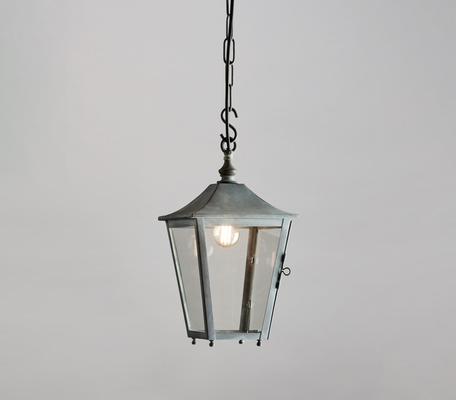 Athena Hanging Lantern, Small - R HUGHES