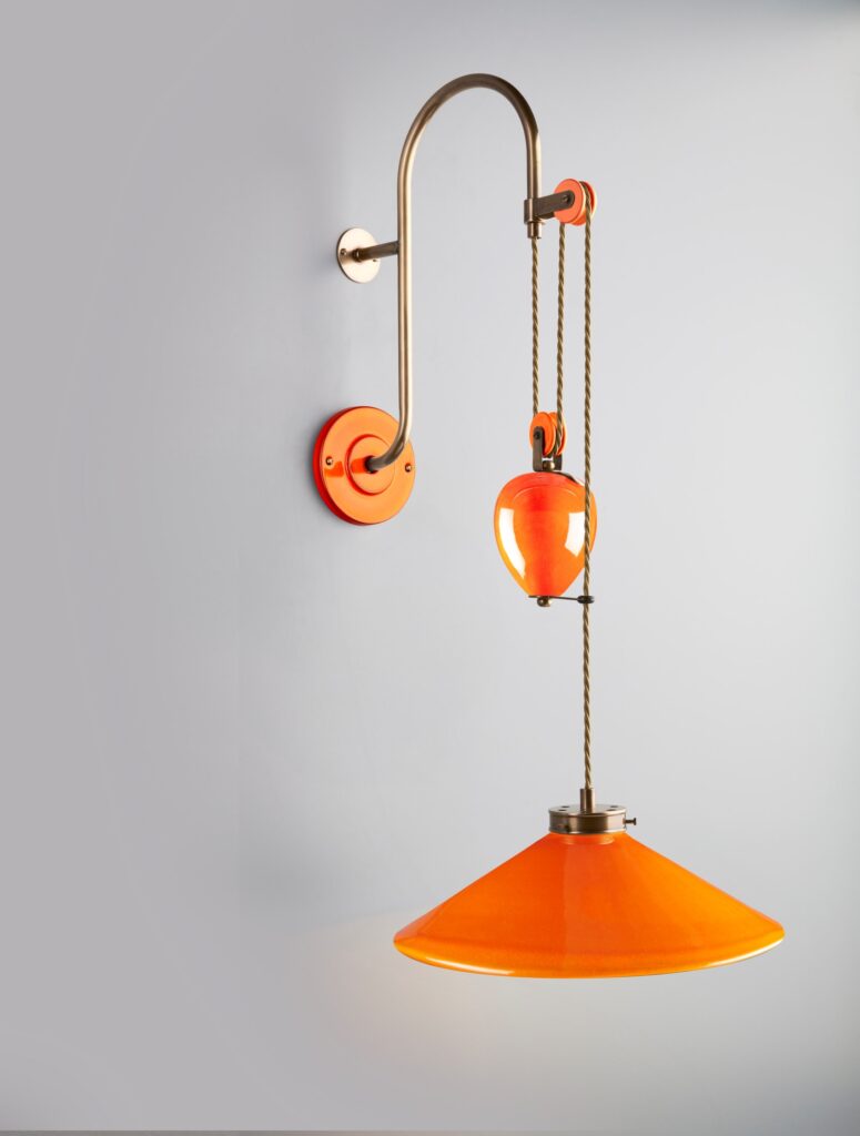 Lucia Rise And Fall Wall Light - R HUGHES