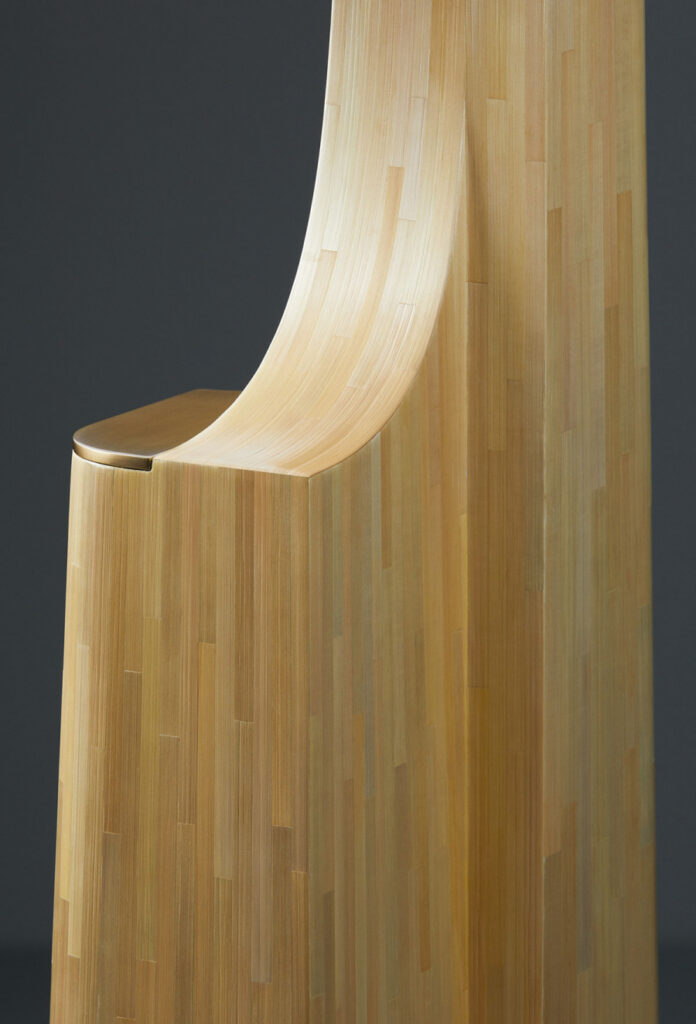 Drift Floor Lamp | Beechwood - R HUGHES