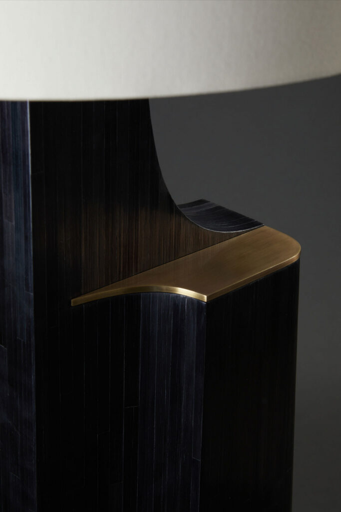 Drift Floor Lamp | Ebony - R HUGHES