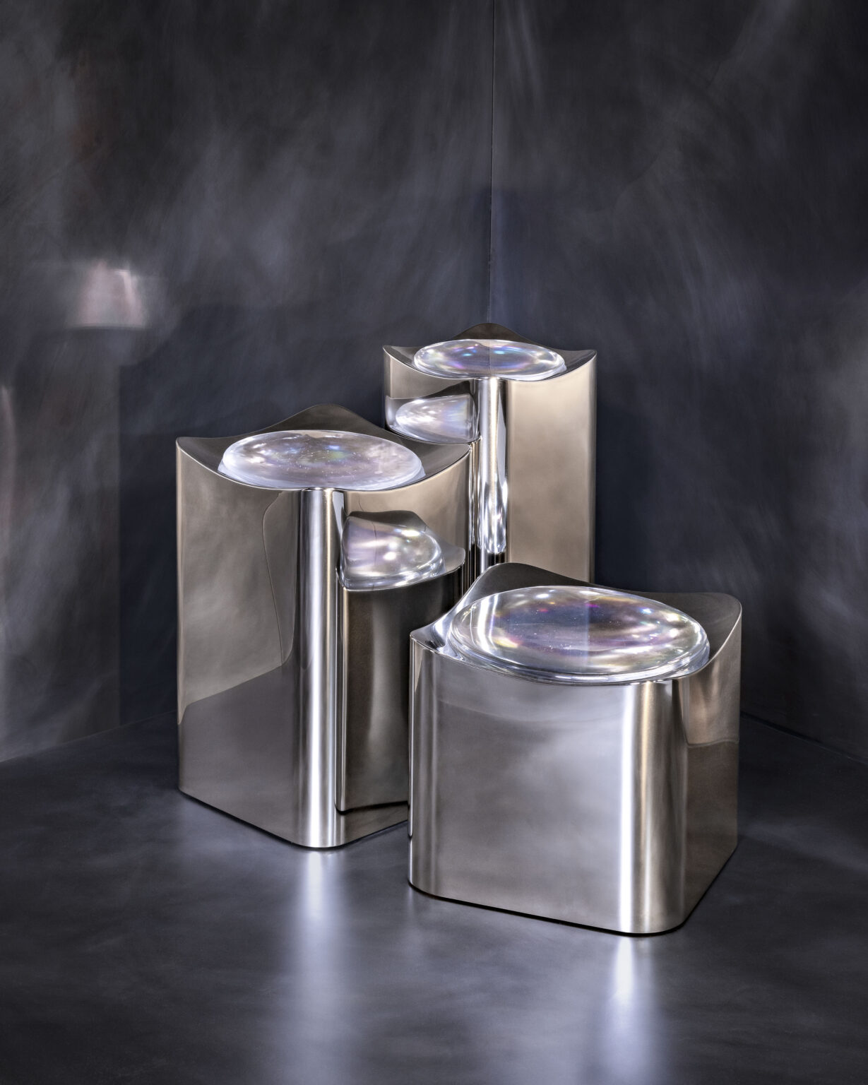 Caldera Side Table - R HUGHES