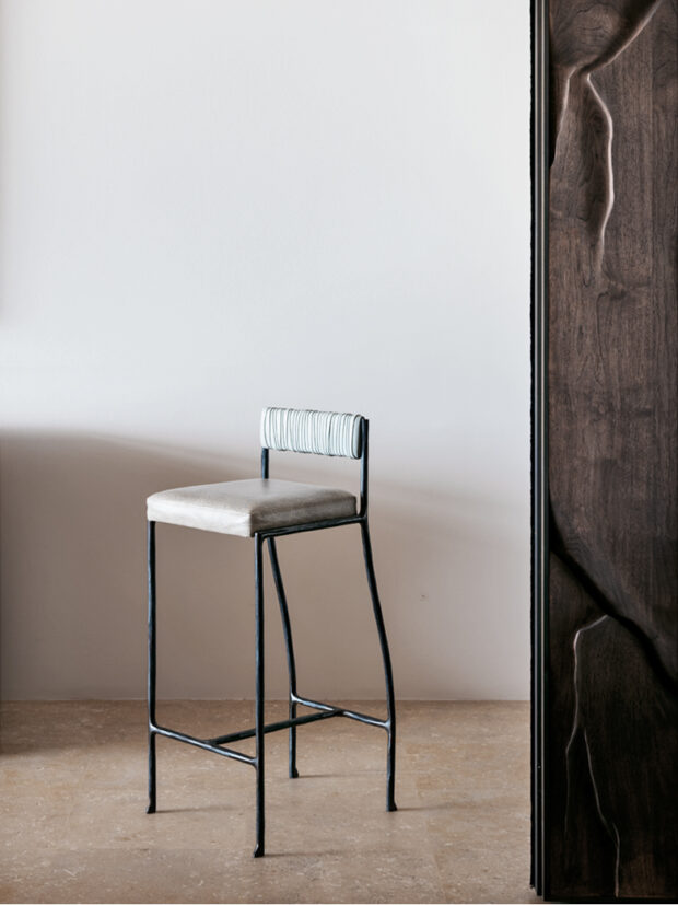 Leveller Bar Stool by Dylan Farrell - R HUGHES