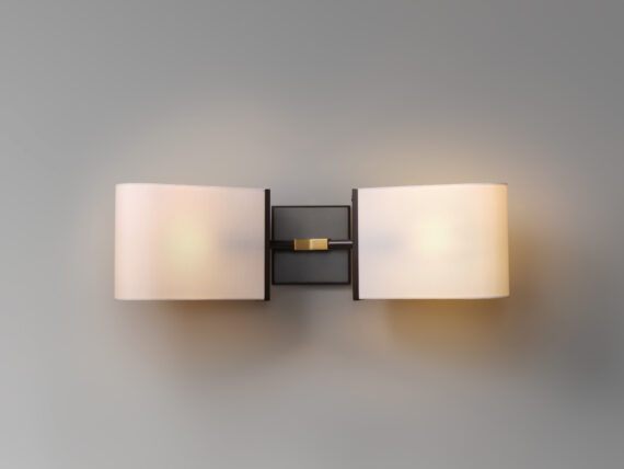 Dessay Double Sconce - R HUGHES