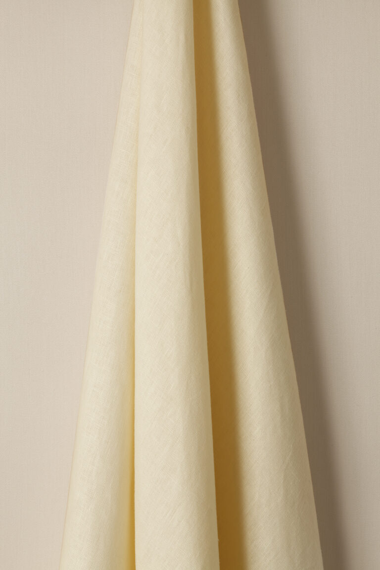 LIGHT WEIGHT LINEN IN VELLUM - R HUGHES