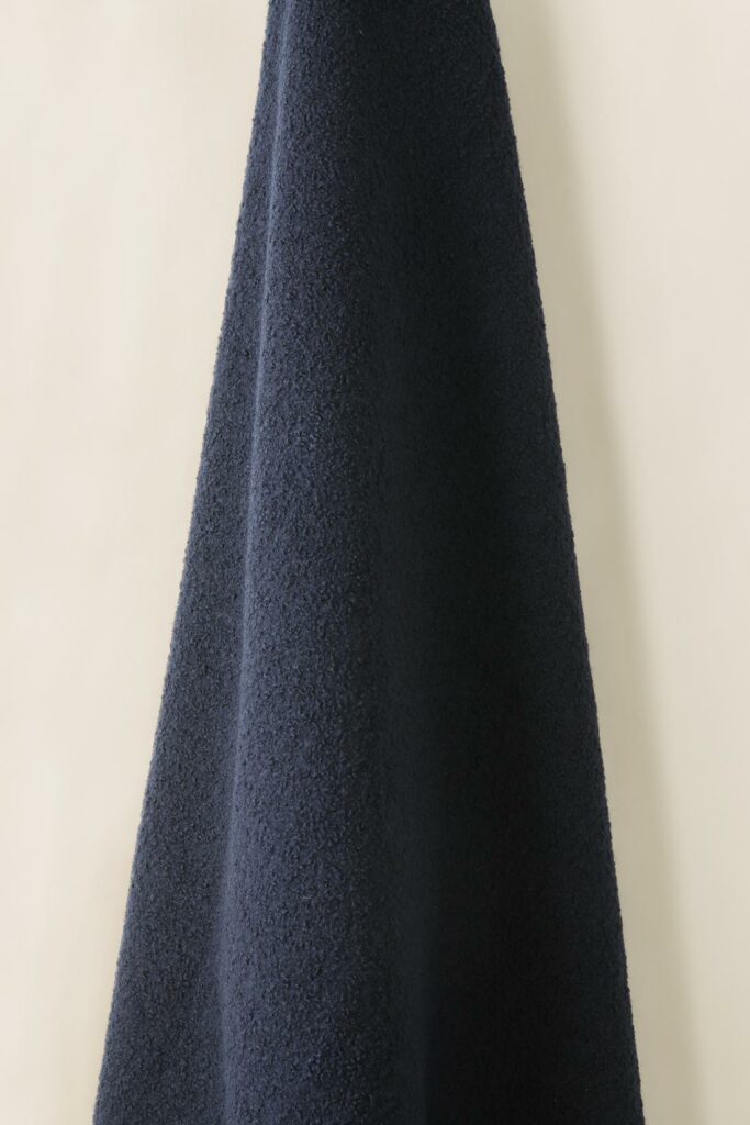 TEXTURED WOOL IN ULTRAMARINE - R HUGHES