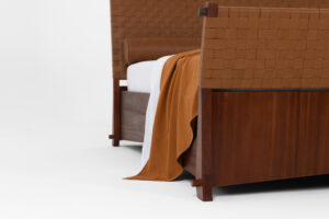 Dehlos Bed in Mahogany - R HUGHES
