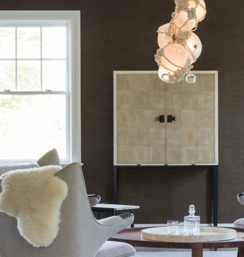 Knotty Bubbles Chandelier - 1 Lg, 2 Sm Bubbles, 5 Barnacles - R HUGHES