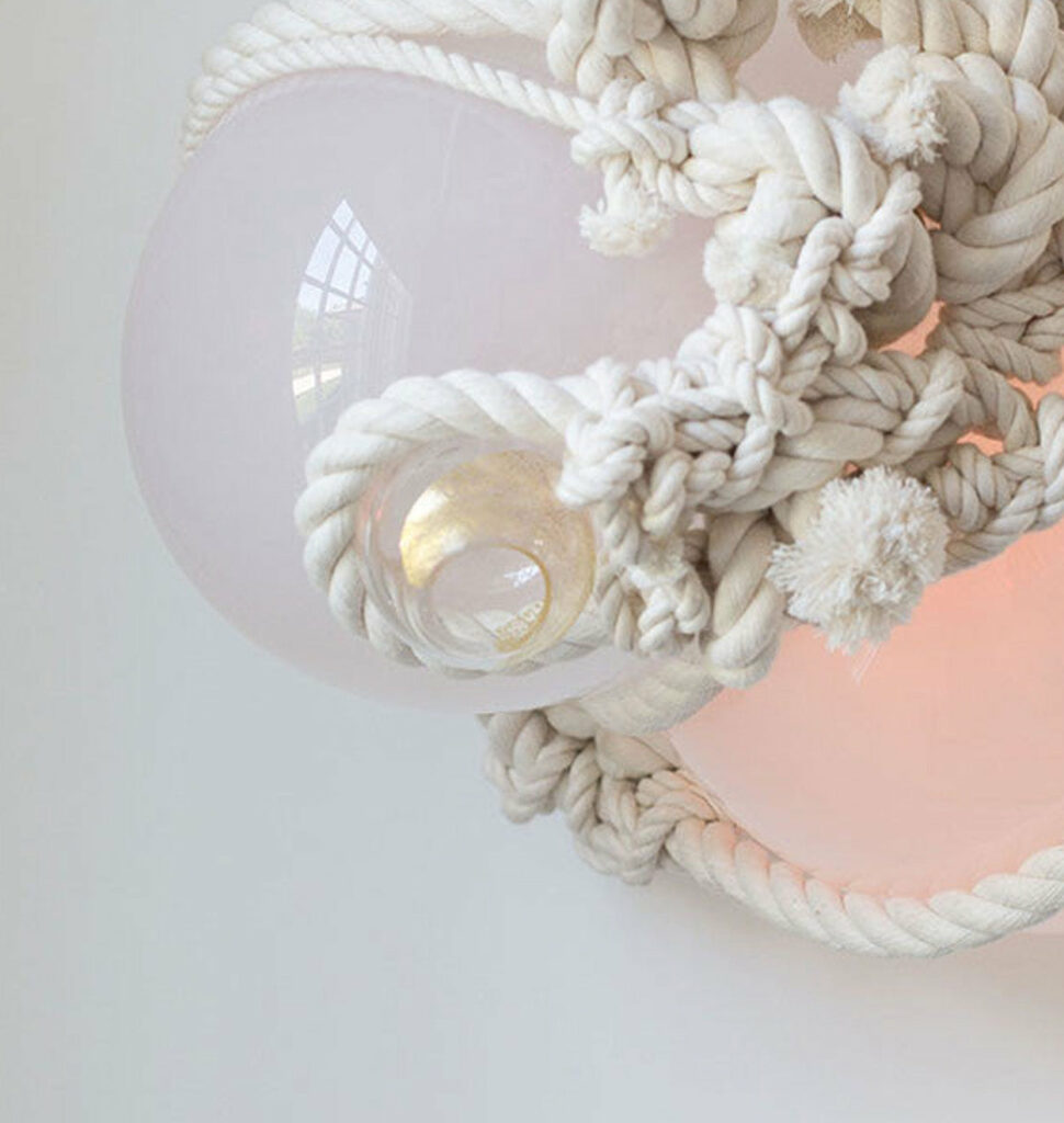 Knotty Bubbles Sconce - Large - R HUGHES