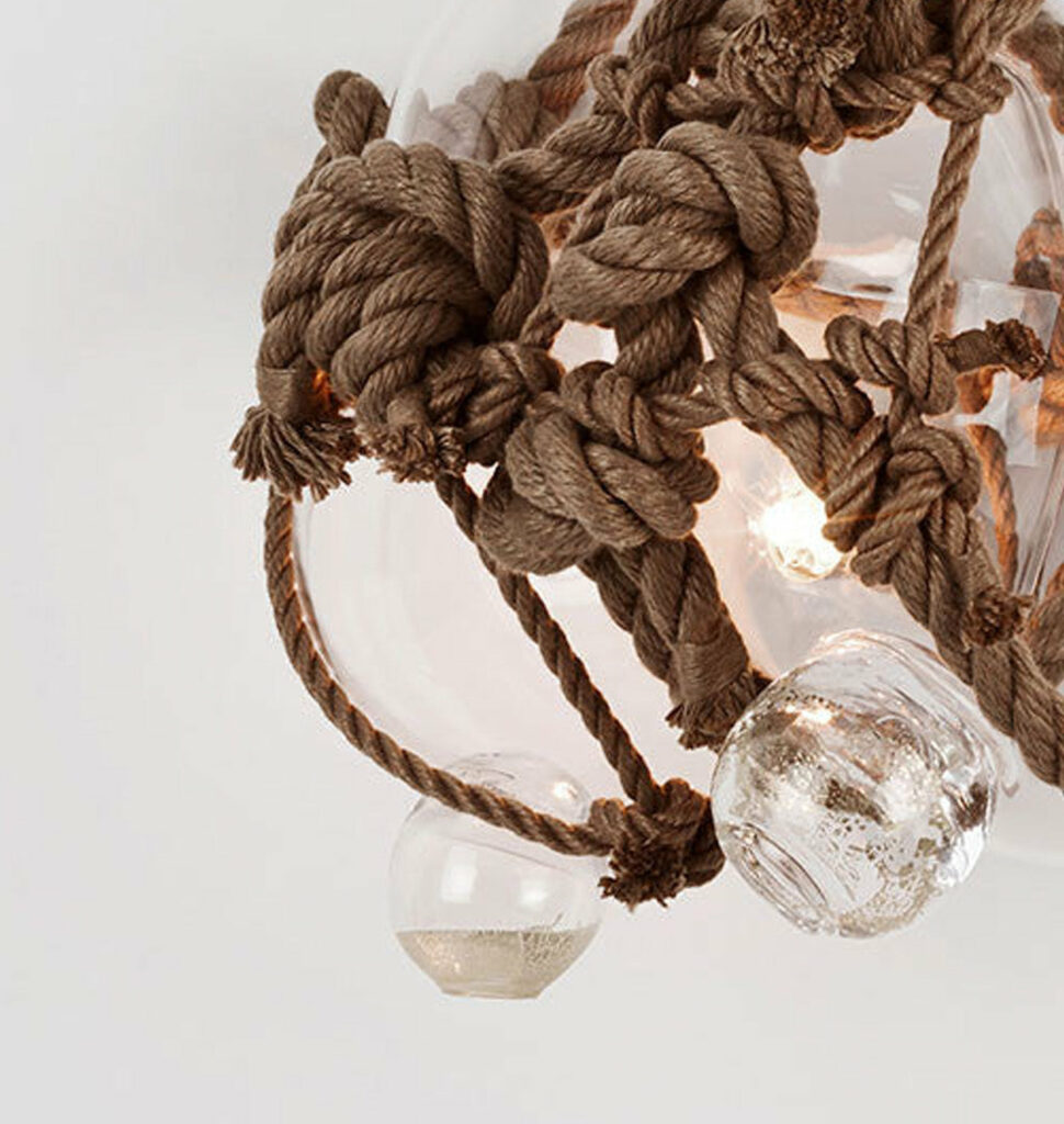 Knotty Bubbles Sconce - Large - R HUGHES