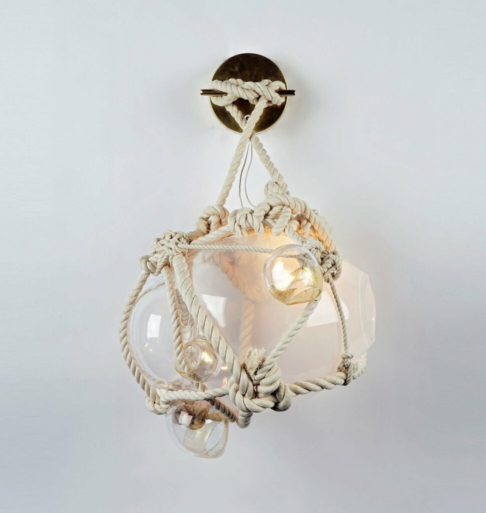 Knotty Bubbles Sconce - Small - R HUGHES