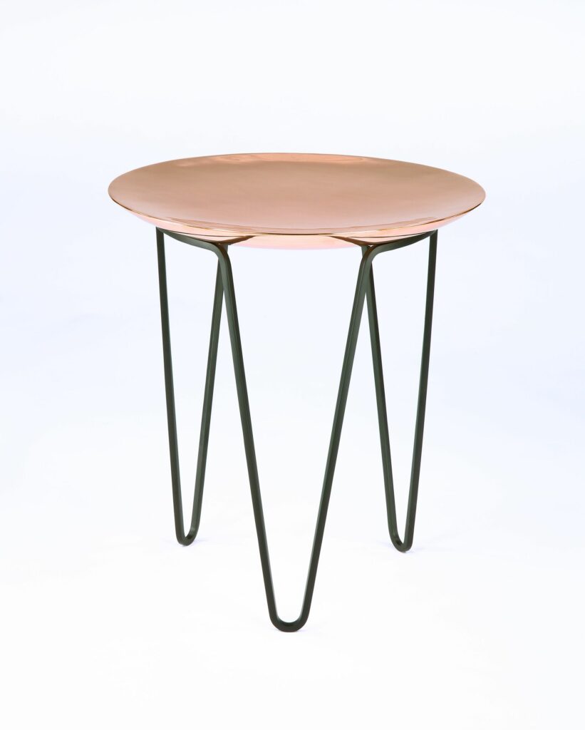 Copper Side Table - R HUGHES