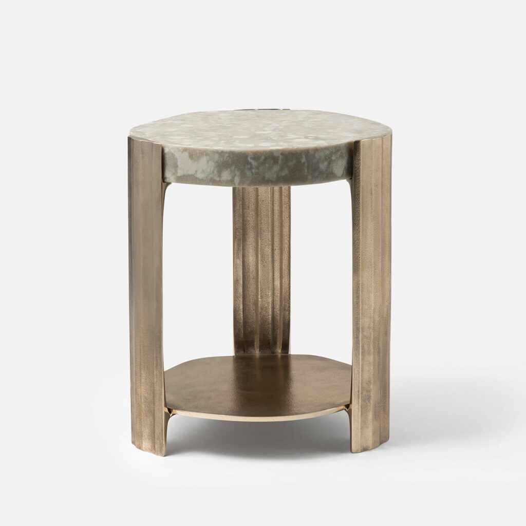 Tributary Occasional Table - Glass - R HUGHES