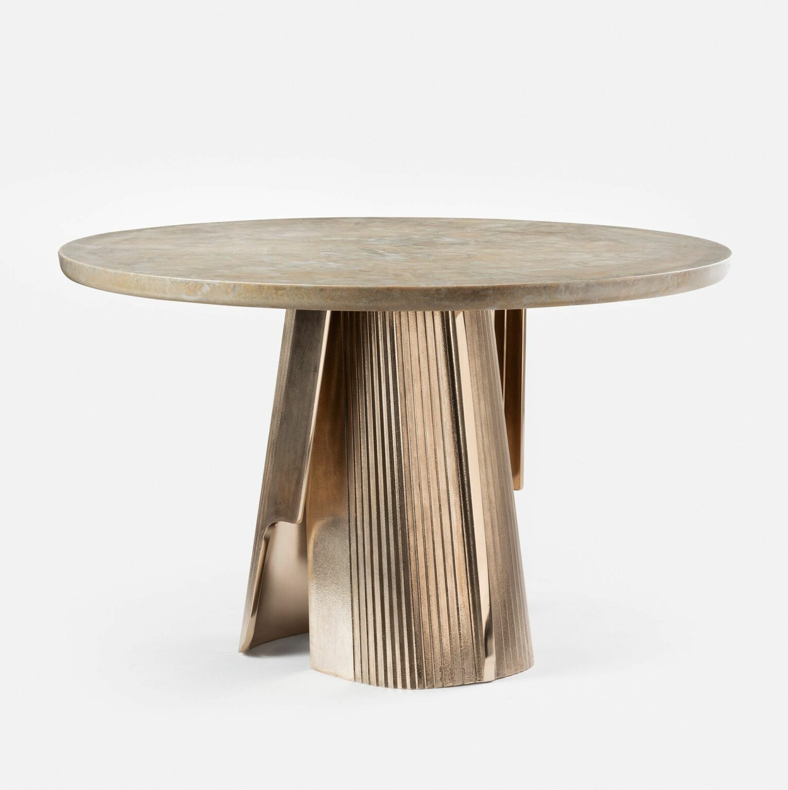 Promontory Dining Table Cast Mineral - R HUGHES